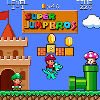 Super Jump Bros: Original 1985 - Platinmods.com - Android & iOS MODs ...